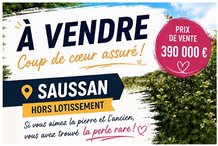 Saussan : Maison 6 pièces à vendre