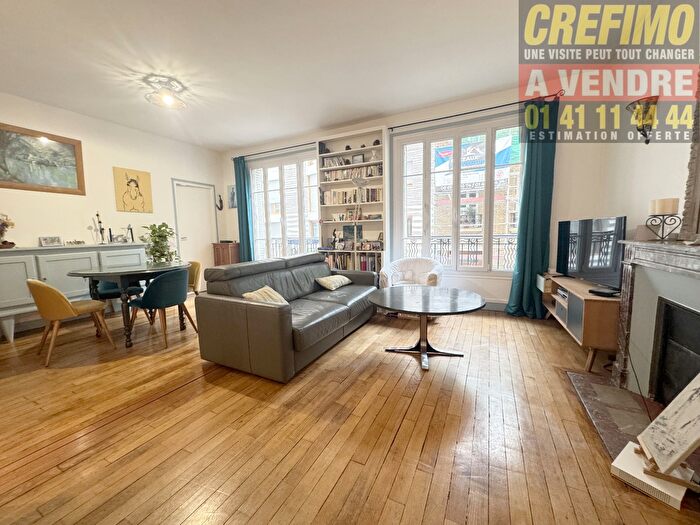 Appartement à vendre - Asnières-sur-Seine, Bécon, Bourguignons - 4 pièces - 2 chambres