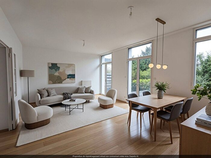 Appartement à louer - Procé, Nantes - 4 pièces - 2 chambres