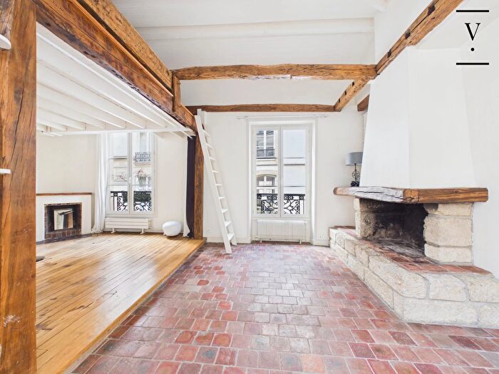 Appartement à vendre - Paris e , Enfants Rouges, Bretagne - 3 pièces - 1 chambre