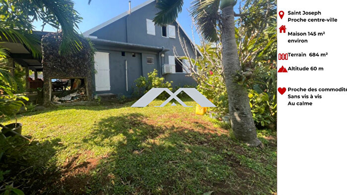 Maison à vendre - Saint-Joseph, Centre-ville, Jean Petit les Bas - 5 pièces - 4 chambres