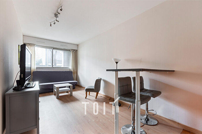 Paris 13ème, Bièvre Sud, Tolbiac : Appartement 1 pièce à vendre