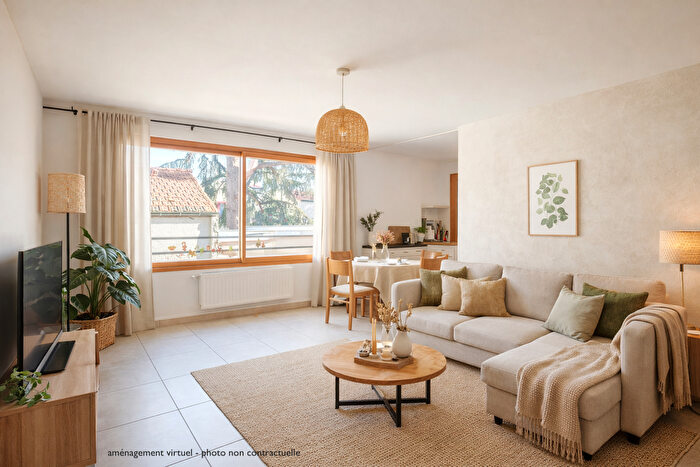 Appartement à vendre - Lyon e , Monchat - 3 pièces - 2 chambres