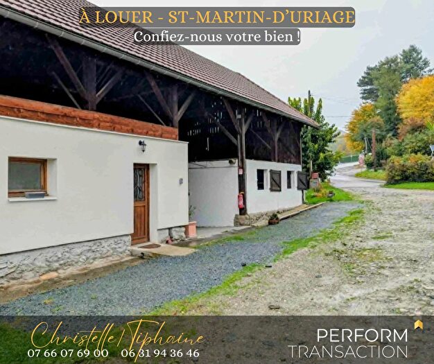 Appartement à louer - Saint-Martin-dUriage - 1 pièce