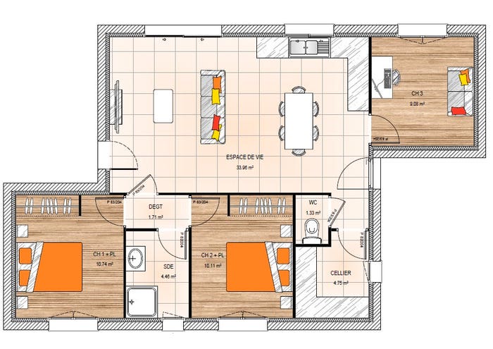 Maisons à vendre et appartements à louer - 3