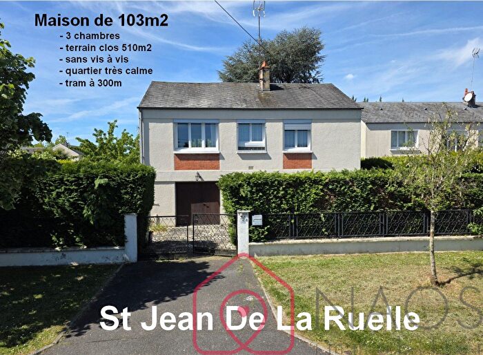 Maison à vendre - Saint-Jean-de-la-Ruelle, Gambetta, Madeleine, Dix Arpents, Clos Neuf - 4 pièces - 3 chambres