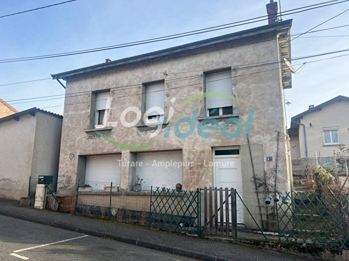 Maison à louer - Amplepuis - 3 pièces - 2 chambres