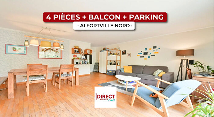 Alfortville, Mairie, Gare - Appartement 4 pièces à vendre
