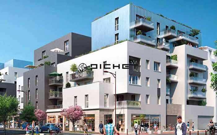 Appartement à vendre - Bondy, Noue Caillet, Terre-Saint-Blaise - 2 pièces - 1 chambre