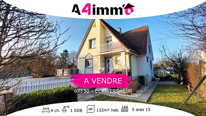 Maison à vendre - Eckwersheim - 5 pièces - 4 chambres