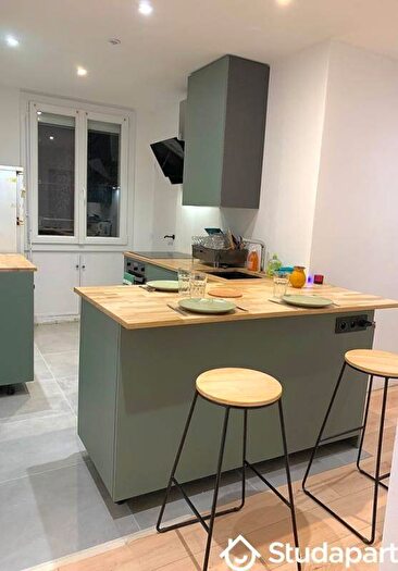 Appartement à louer - Arquebuse, Dijon - 1 pièce - 2 chambres