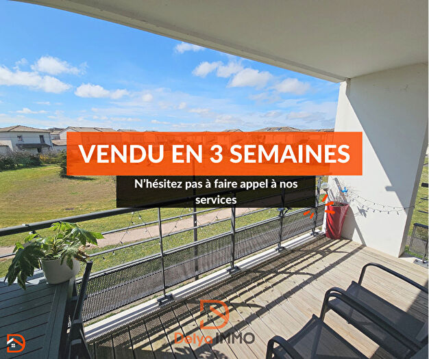 Appartement à vendre - Seysses - 3 pièces - 2 chambres