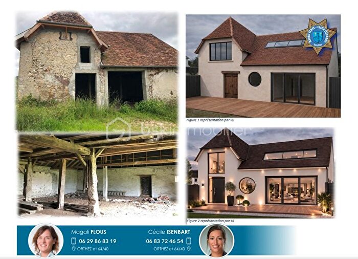 Maison à vendre - Sainte-Suzanne, Orthez - 2 pièces - 1 chambre