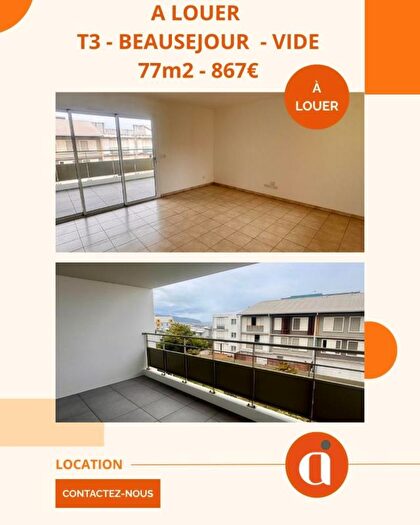 Sainte-Marie - Appartement 3 pièces à louer