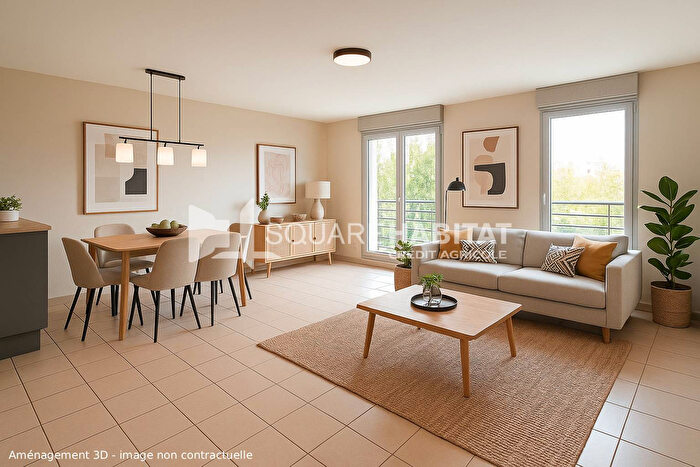 Appartement à vendre - Nantes, Saint-Jacques, Pirmil - 3 pièces - 2 chambres