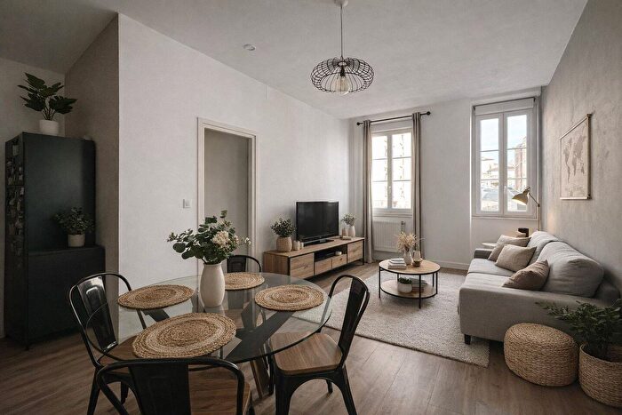 Appartement à louer - Mâcon - 2 pièces - 1 chambre