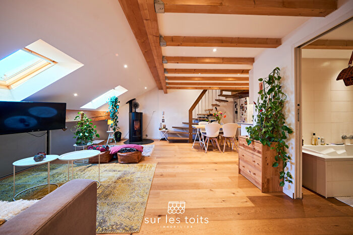 Appartement à vendre - Annecy, Centre-ville, Vieille ville, Marquisats - 3 pièces - 2 chambres