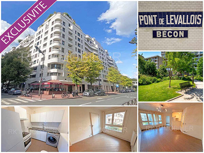 Appartement à louer - Levallois-Perret, Front de Villiers - 2 pièces - 1 chambre