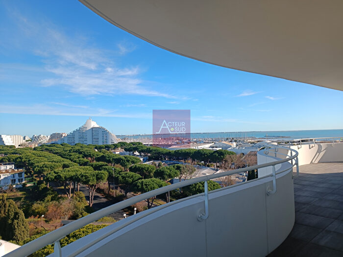 Appartement à louer - La Grande-Motte, Couchant- Petite Motte - 3 pièces - 2 chambres