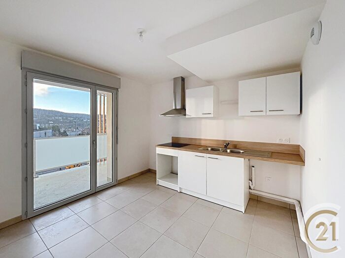 Appartement à louer - Déville-lès-Rouen - 3 pièces - 2 chambres