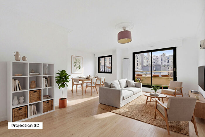 Appartement 5 pièces à Paris 19ème, Flandre, Aubervilliers, à vendre