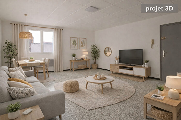 Appartement à vendre - Le Soler - 3 pièces - 2 chambres