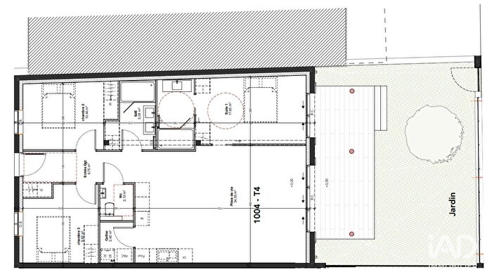 Appartement à vendre - Châtelaillon-Plage - 4 pièces - 3 chambres
