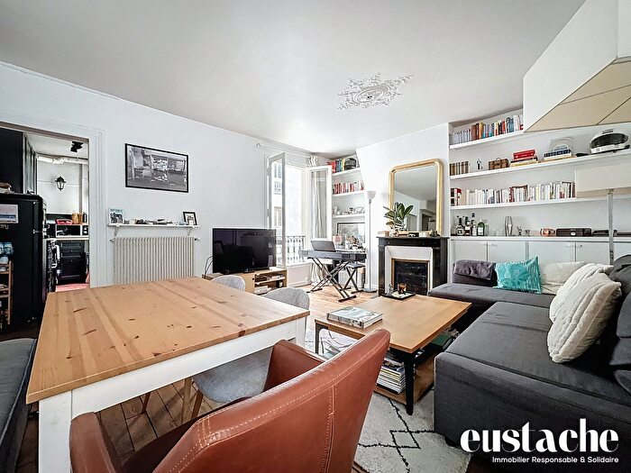 Appartement à vendre - Paris e , Jules Joffrin - 2 pièces - 1 chambre