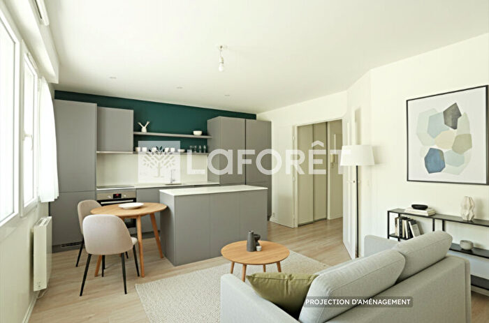 Appartement 1 pièce à Paris 14ème, Jean Moulin, Porte d'Orléans, à vendre