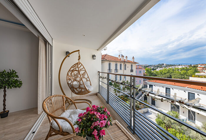 Cannes, Petit Juas : Appartement 3 pièces à vendre