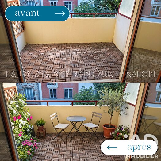 Appartement 4 pièces à Asnières-sur-Seine, Bécon, Bourguignons, à vendre