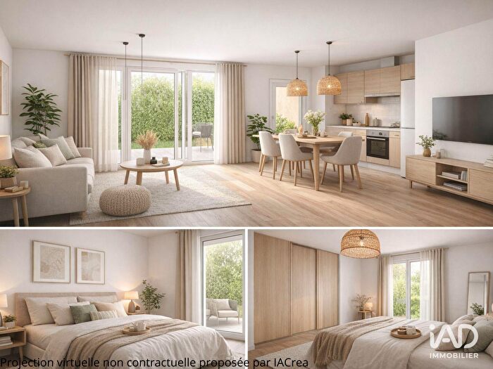 Appartement à vendre - La Roquette-sur-Siagne - 3 pièces - 2 chambres