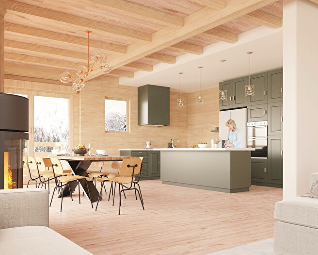 Maison à vendre - Le Grand-Bornand - 7 pièces - 6 chambres