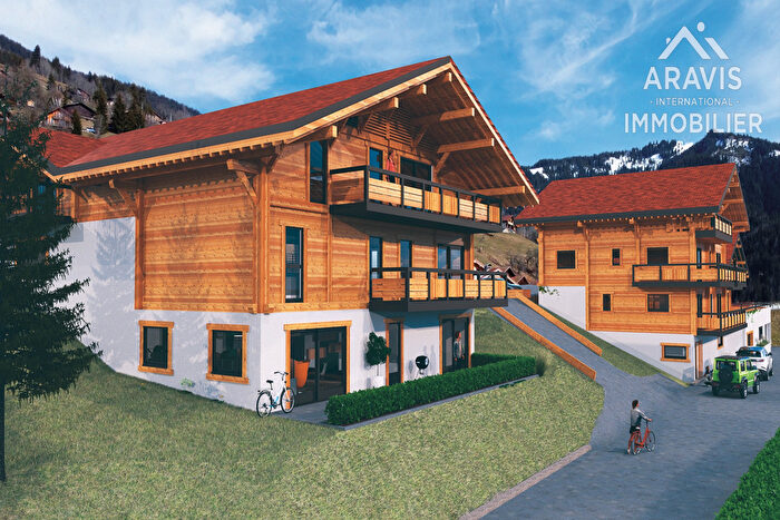 Appartement à vendre - Manigod - 3 pièces - 2 chambres