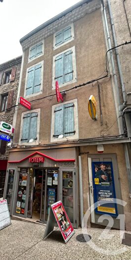 Maison à vendre - Annonay, Centre-ville - 4 pièces - 1 chambre
