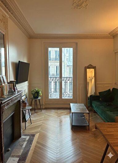 Appartement à louer - Louis Blanc-Aqueduc, Paris ème arrondissement - 2 pièces - 1 chambre