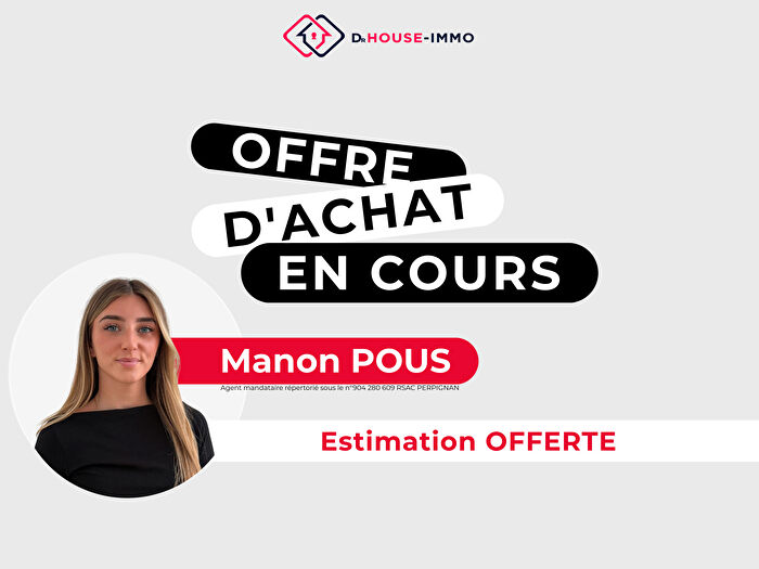 Maison 4 pièces à Saint-Estève, à vendre