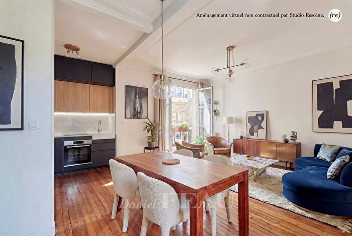 Appartement à vendre - Paris e , Legendre, Lévis - 2 pièces - 1 chambre