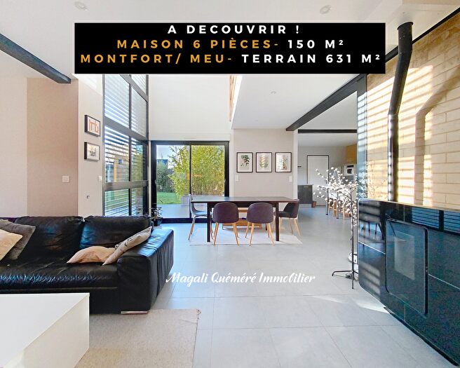 Maison 6 pièces à Montfort-sur-Meu, à vendre