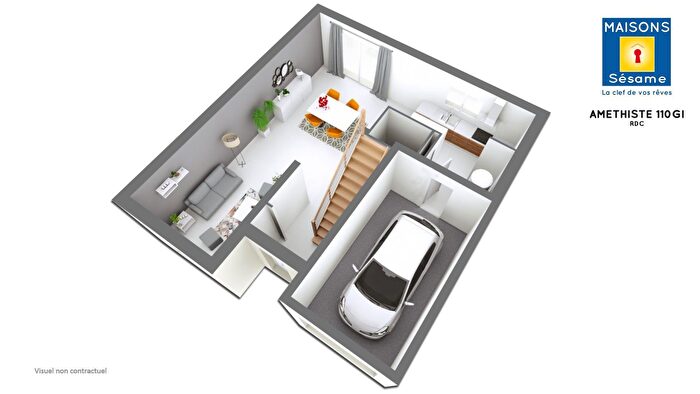 Maison à vendre - Nogent-le-Roi - 6 pièces - 4 chambres