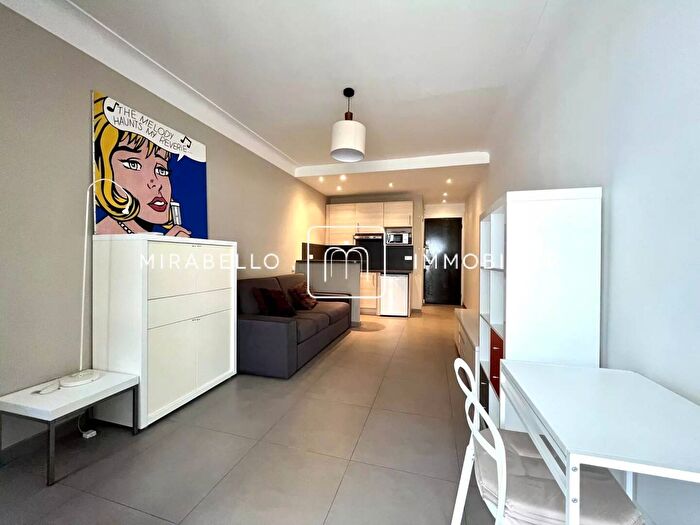 Appartement à louer - Carré dOr, Nice - 1 pièce