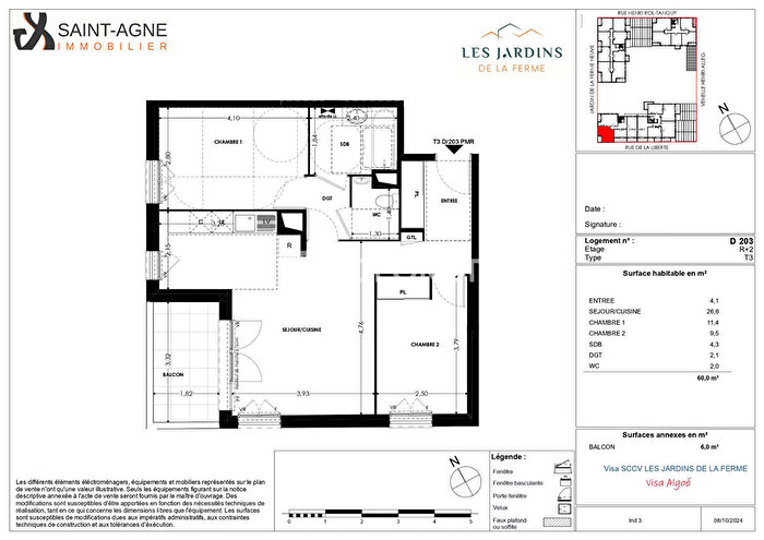 Appartement 3 pièces à louer à Grigny, Grigny, Gare
