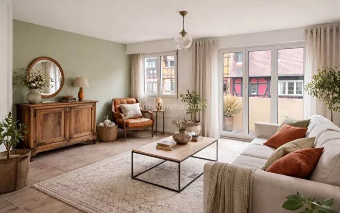 Appartement à vendre - Colmar, Centre-ville - 3 pièces - 2 chambres