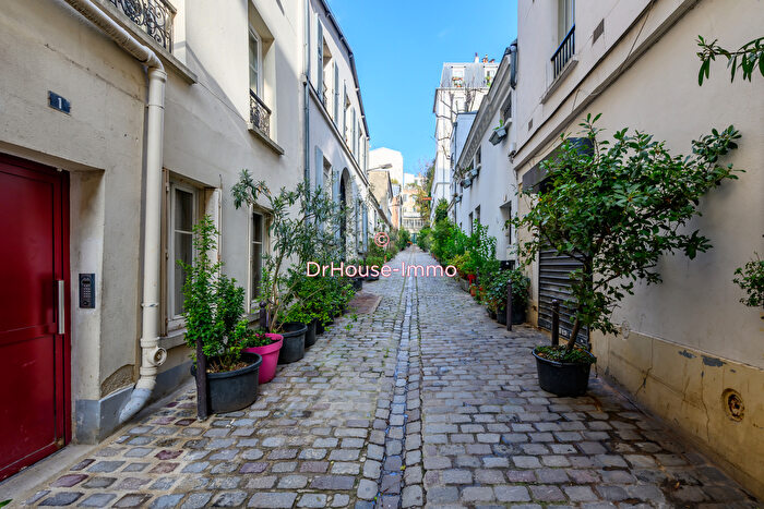 Appartement à vendre - Paris e , Montmartre, Sacré Coeur, Abbesses - 2 pièces - 1 chambre