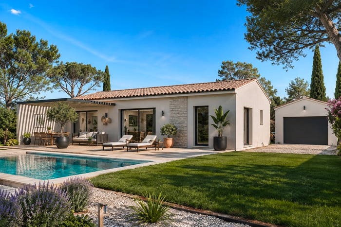 Maison 4 pièces à Pierrefeu-du-Var, à vendre