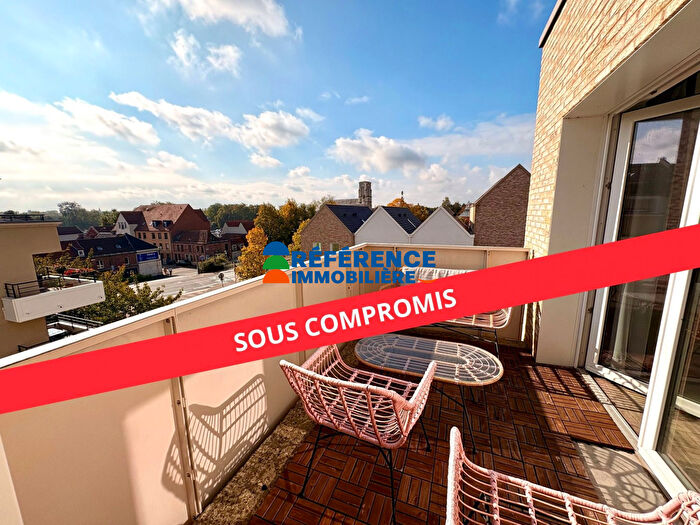 Appartement à vendre - Wambrechies - 2 pièces - 1 chambre