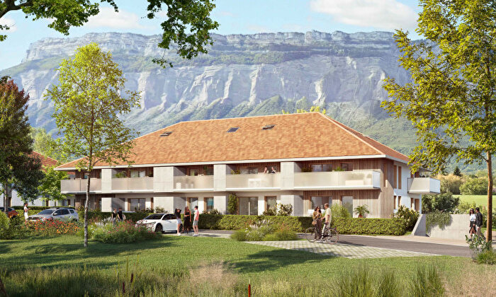 Appartement à vendre - Montbonnot-Saint-Martin - 3 pièces - 2 chambres