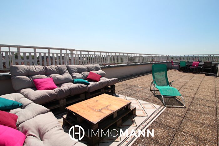 Appartement à louer - Hoenheim - 3 pièces - 2 chambres