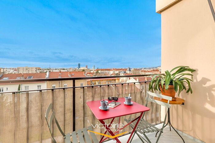 Appartement à vendre - Villeurbanne, Grand Clément - 3 pièces - 2 chambres