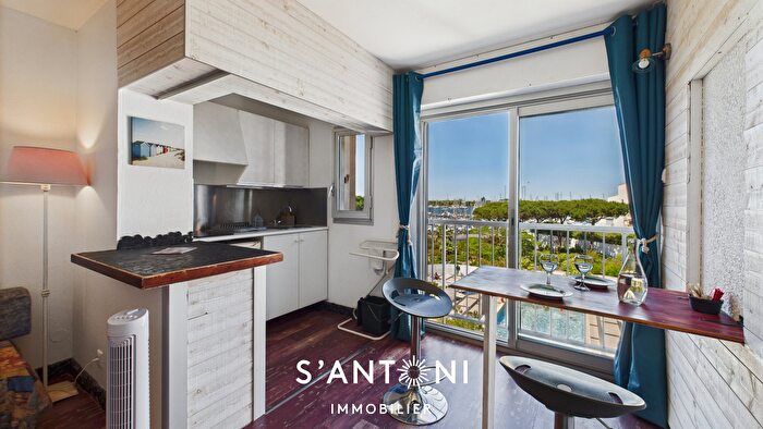 Appartement à vendre - Agde, Le Cap dAgde - 1 pièce